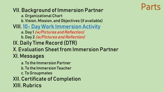 Steps on making a work immersion Portfolio.pptx