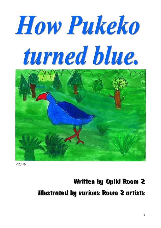 Why Pukeko Is Blue | PDF | Birdwatching | Hobbies & Interests
