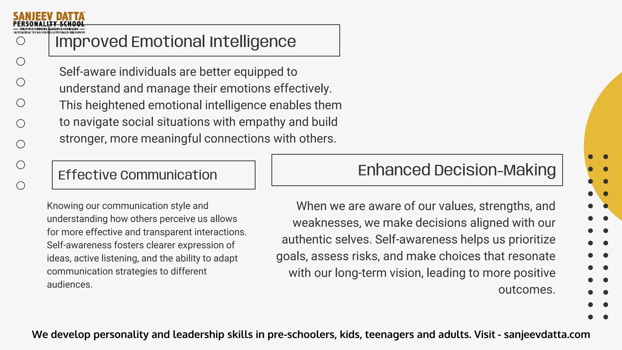 Why Self Awareness is Important? | PPTX