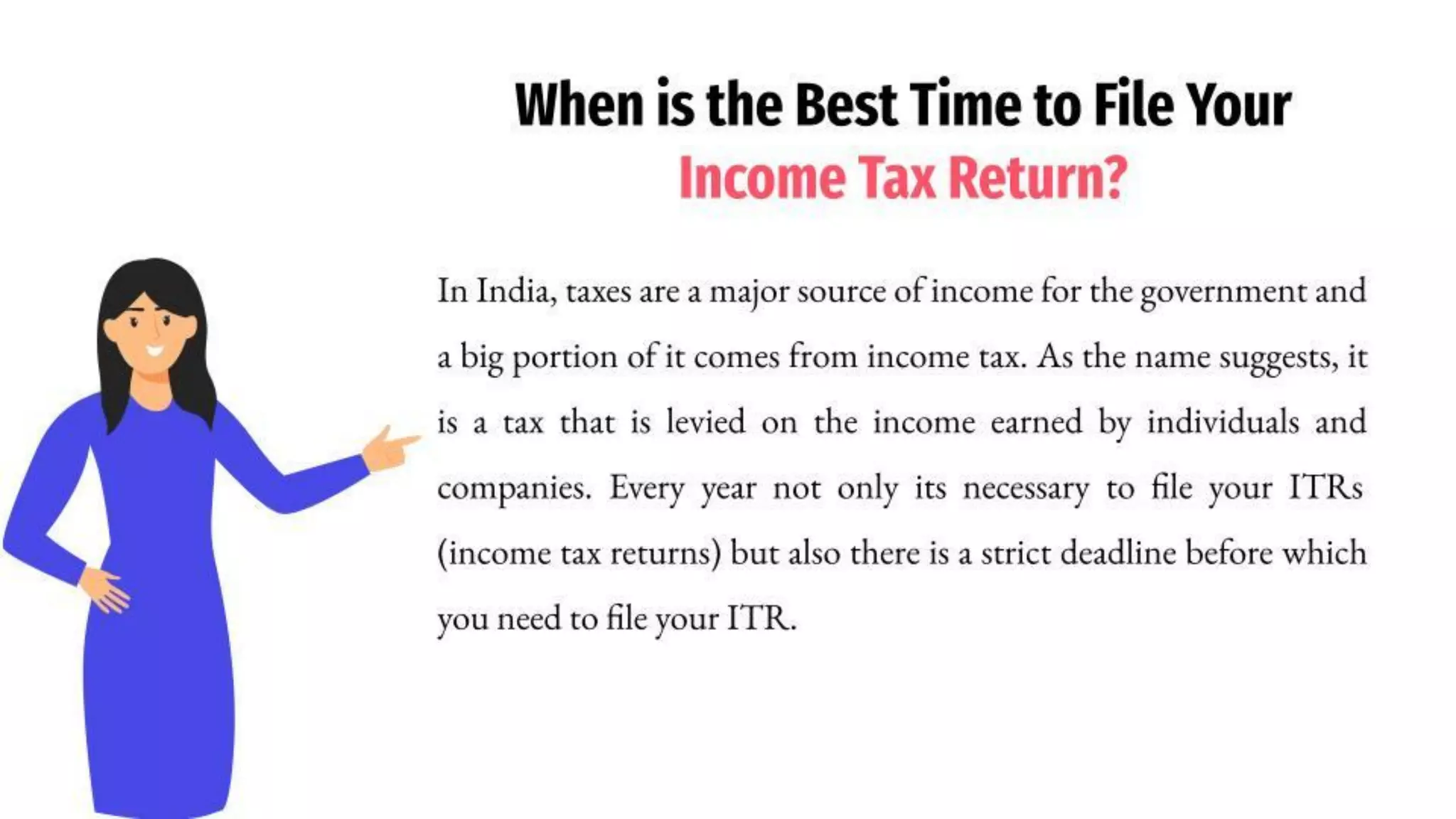 Importance of Filing Your Income Tax Returns on Time | PDF | Personal ...