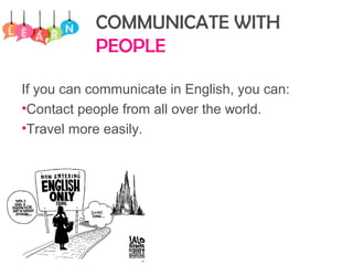 Why should we learn english | PPT