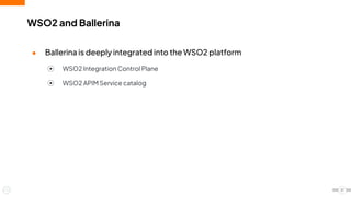WSO2CON2024 - Why Should You Consider Ballerina for Your Next Integration | PPT