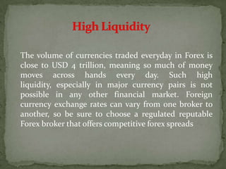 WHY TRADE FOREX | PPTX