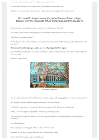 Why university-degree-no-longer guarantees a stable job | PDF