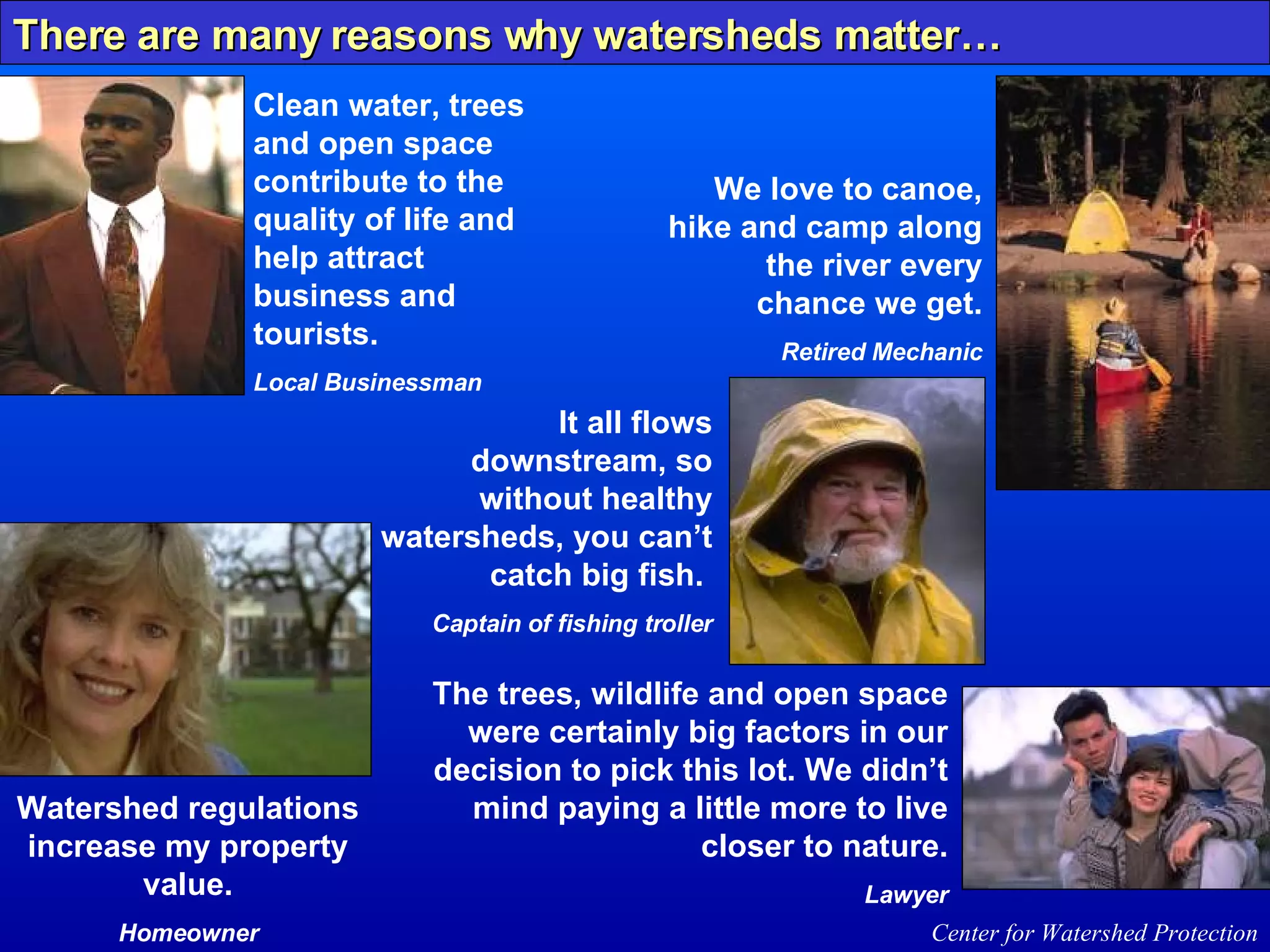 Why Watersheds | PPT