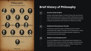Why We Should Study Philosophy/ a power point presentation | PPTX