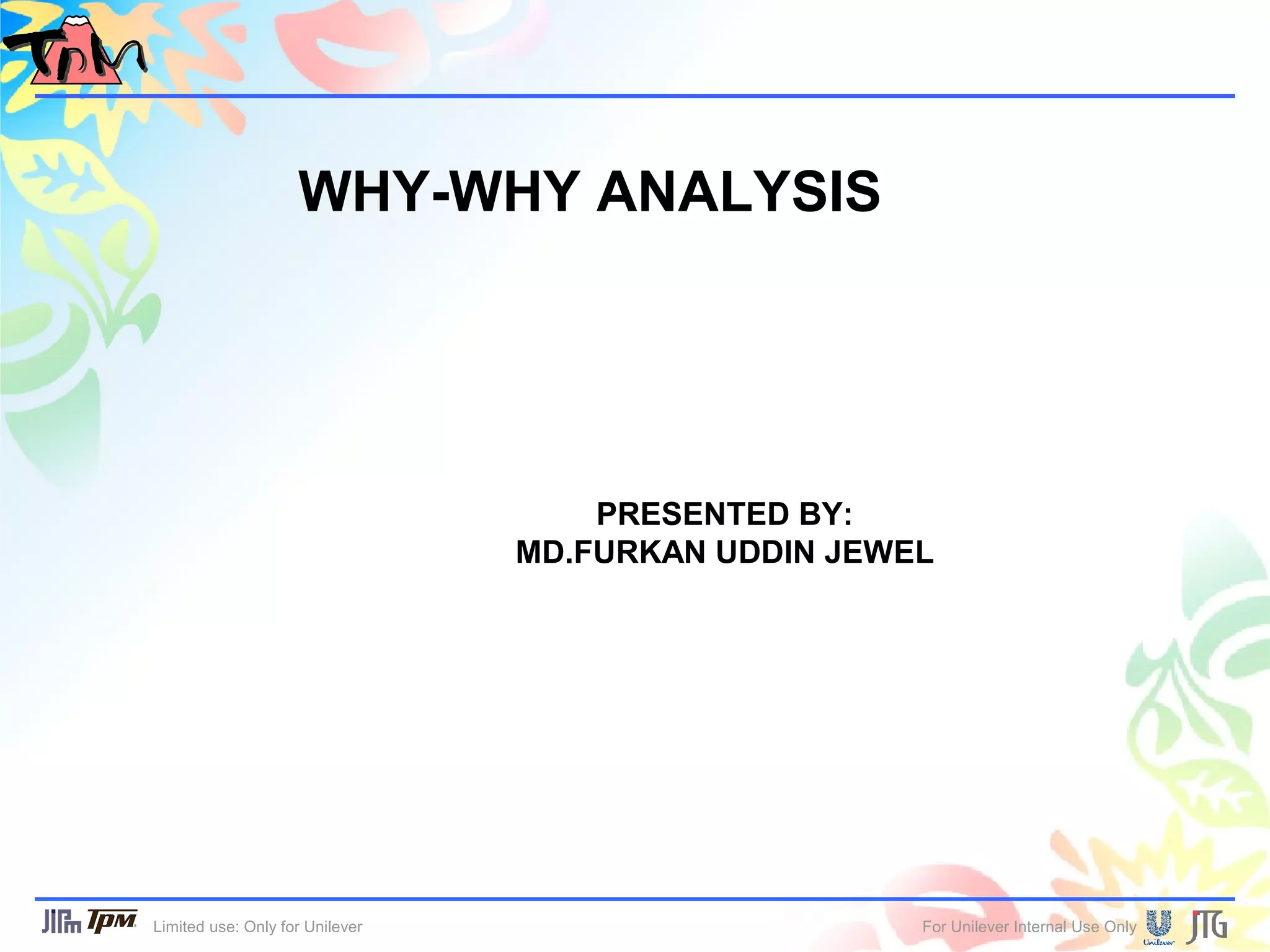 Why why analysis | PPT