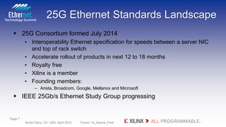 Why 25G is the Best Choice for Data Centers | PDF