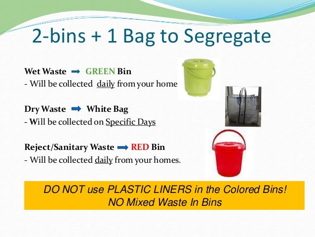 Waste Segregation at Source