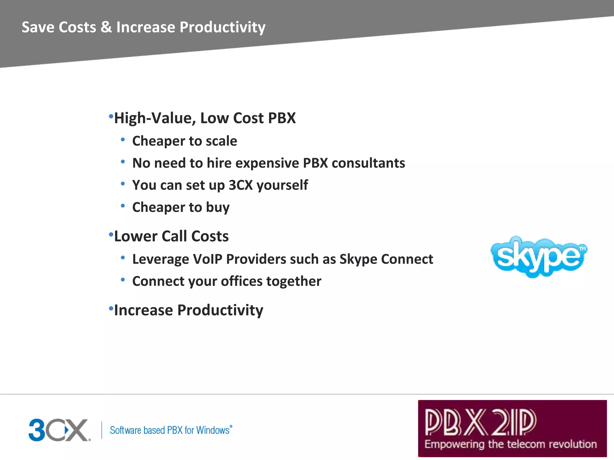 Why 3CX phone system | PPT