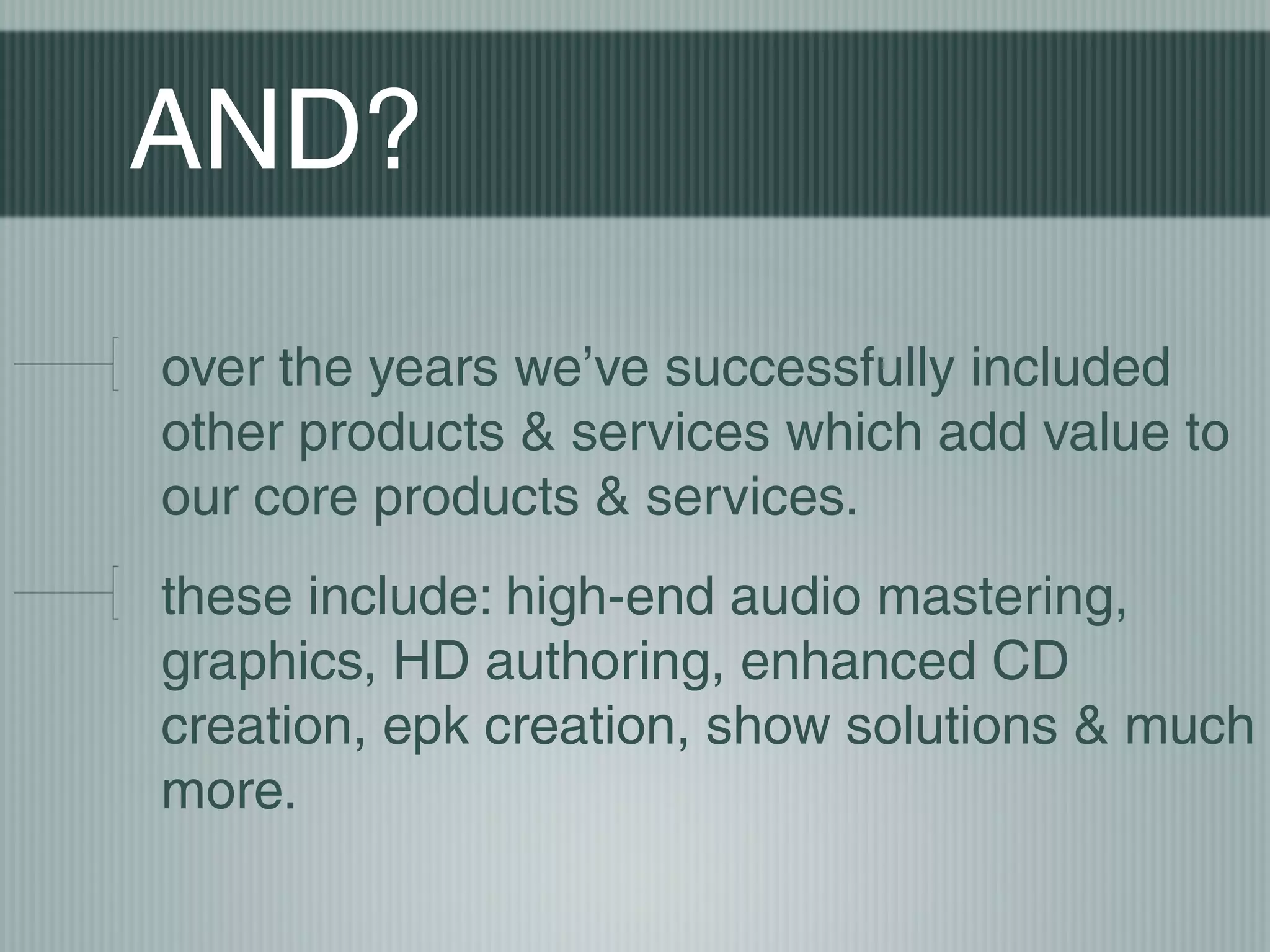 Why abcd & dvd ltd | PPT