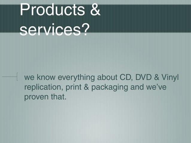 Why abcd & dvd ltd | PPT