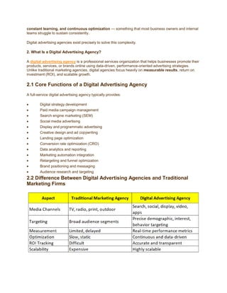 Why a Digital Advertising Agency Plays a Vital Role in Growing an ...