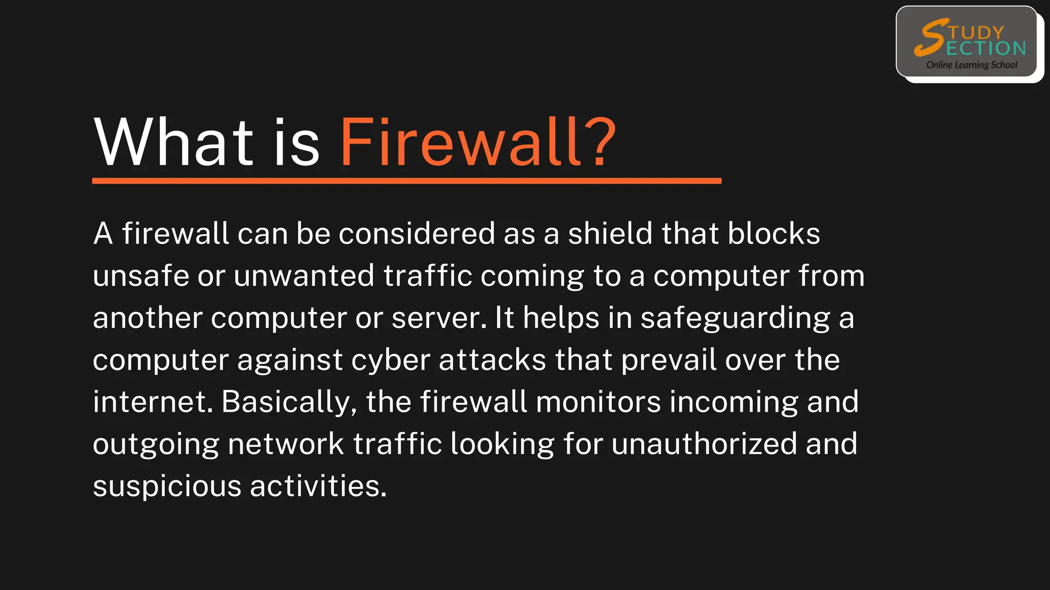 Why a Firewall is important for Digital Security? | PPT