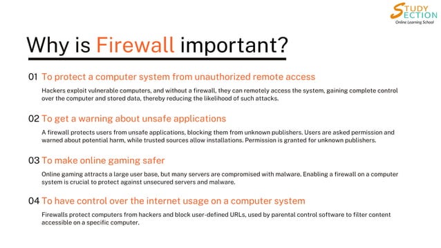 Why a Firewall is important for Digital Security? | PPT