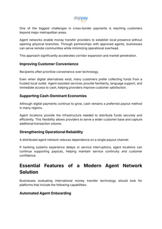 Why Agent Network Technology Powers the Best International Money ...