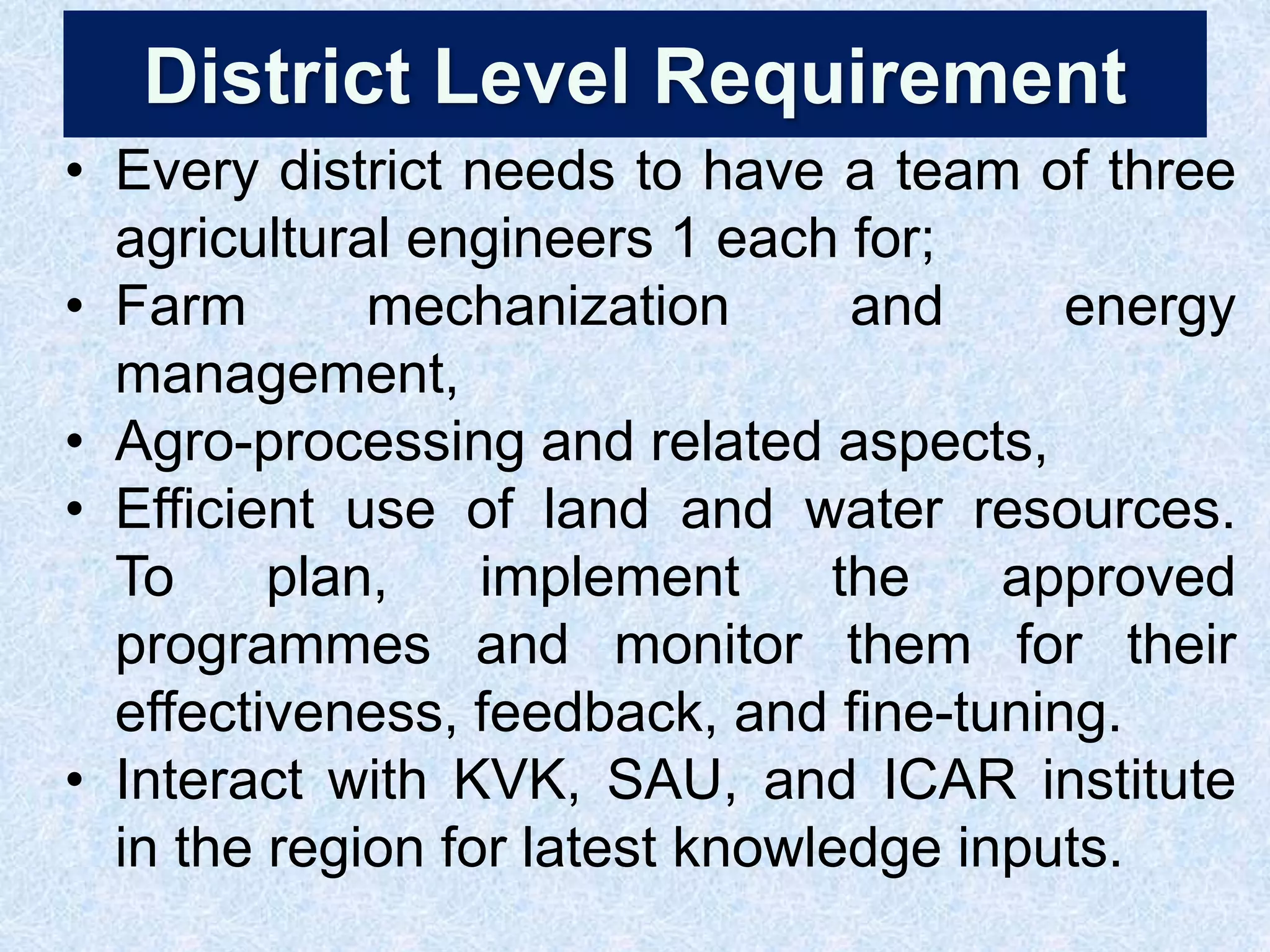 Why agricultural engineering is so important | PPT