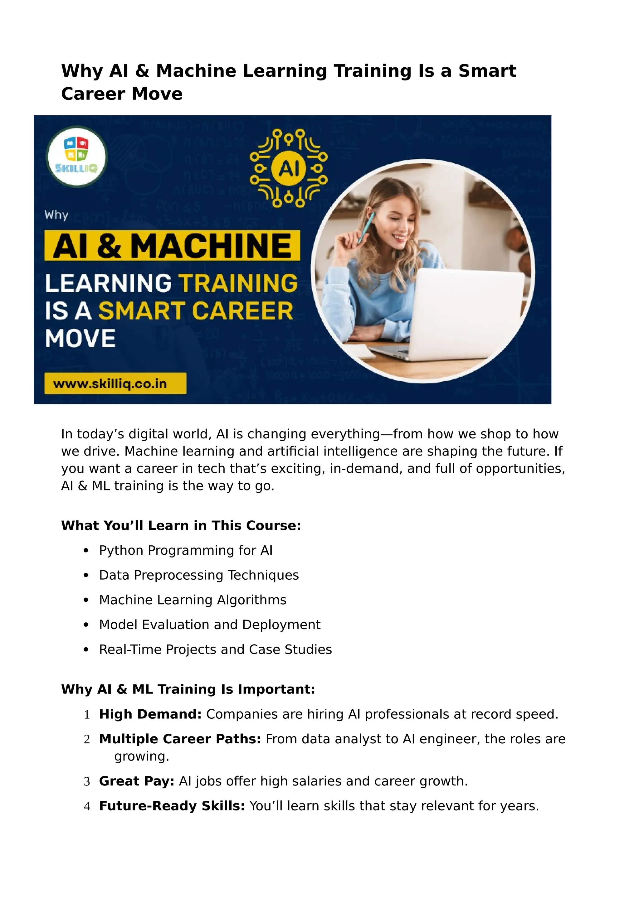Why AI & Machine Learning Training Is a Smart Career Move.pdf