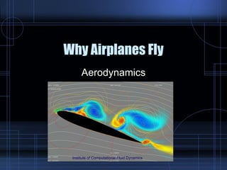 Why airplanes fly aerodynamics | PPT