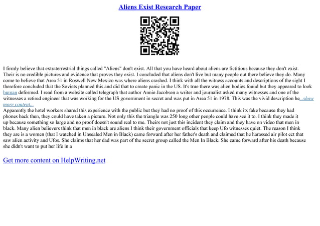 Why Aliens Do Not Exist | PPT