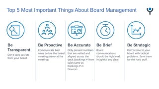 Why and how to create a high performance board | PPT
