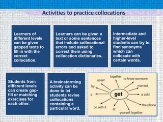 Why and how to teach collocations | PPTX