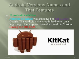 Why android is the most popular mobile operating system in the world(2 ...