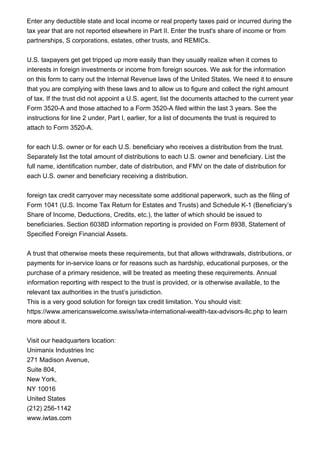 Why And Where To Set Up A Foreign Trust For Asset Protection | PDF