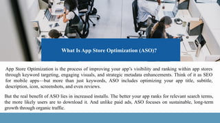 Why App Store Optimization Services Are Essential for Growth | PPTX
