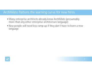 Why ArchiMate Versus Other Modeling Approaches | PPT
