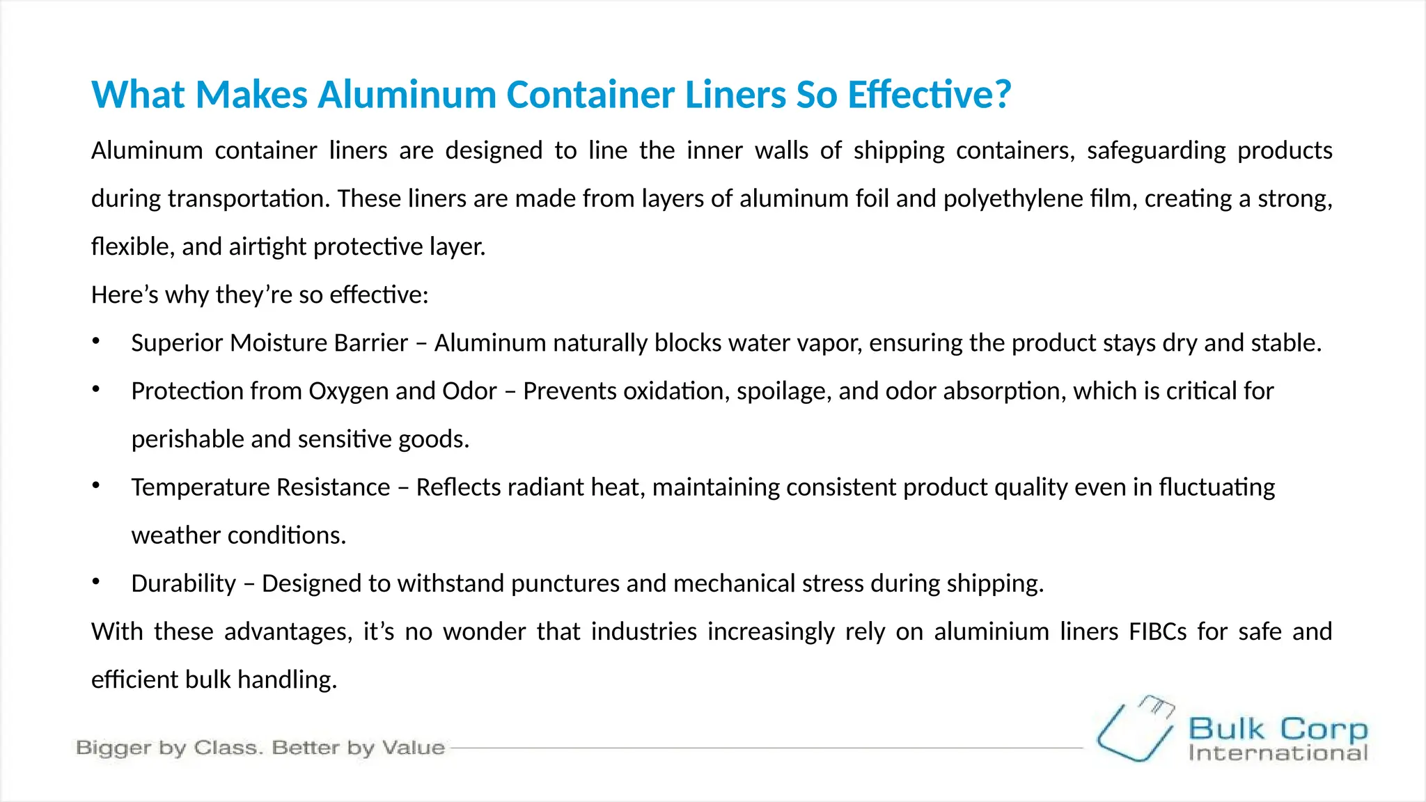 Why Are Aluminum Foil Inner Bags the Perfect Fit for Industrial ...