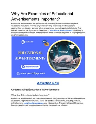 Why Are Examples of Educational Advertisements Important.pdf