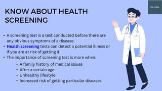 Why are Regular Health Screenings Important? | PPTX