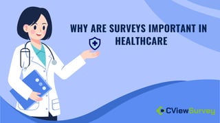 why are surveys important in healthcare.pdf
