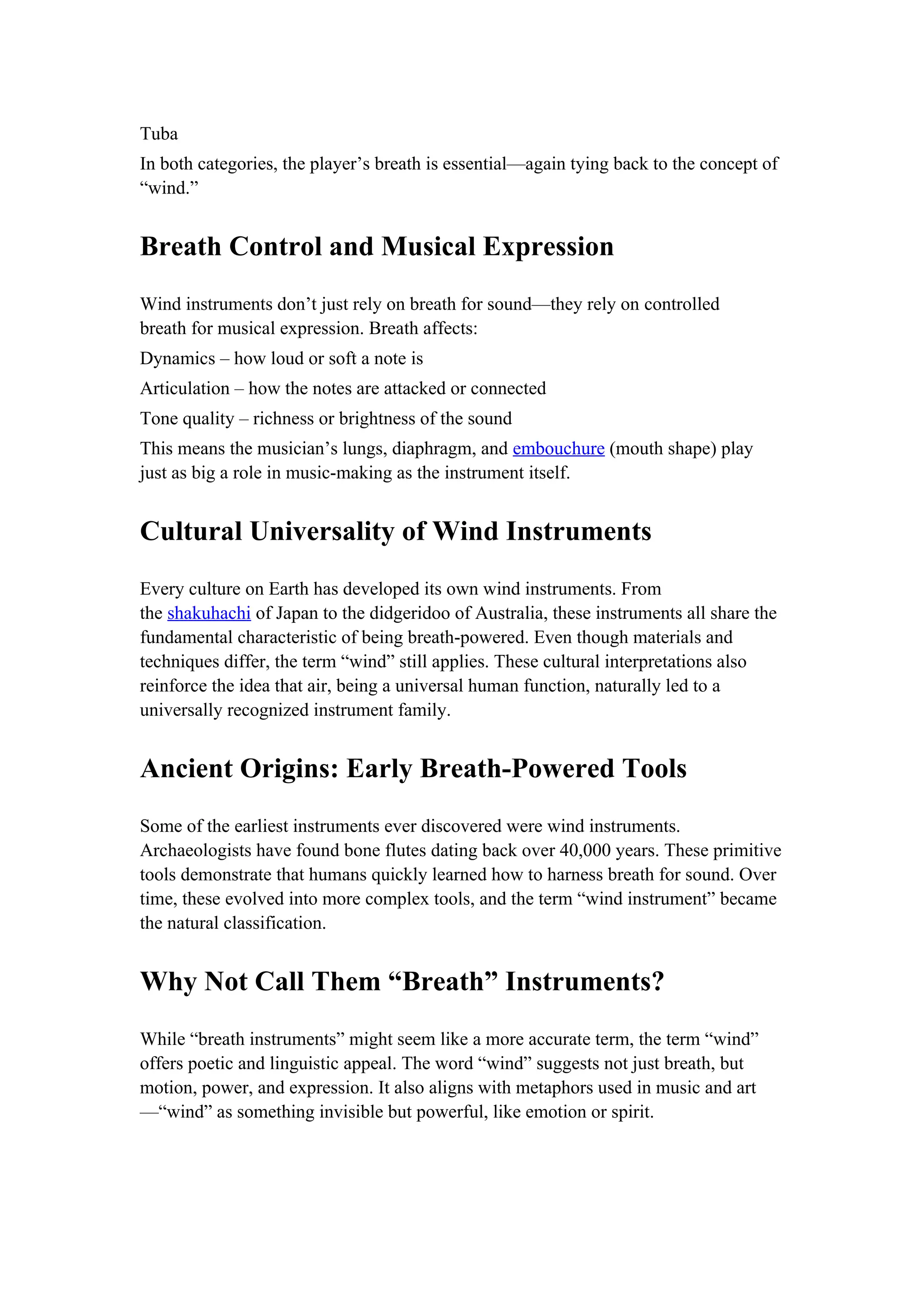 Why Are They Called “Wind Instruments” Origins & Significance.docx