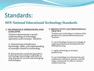 Goals, Objectives, Standards | PPTX