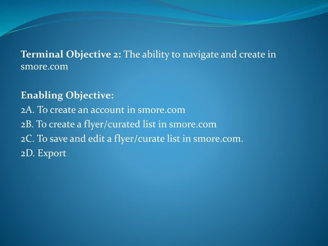 Goals, Objectives, Standards | PPT