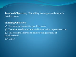 Goals, Objectives, Standards | PPTX