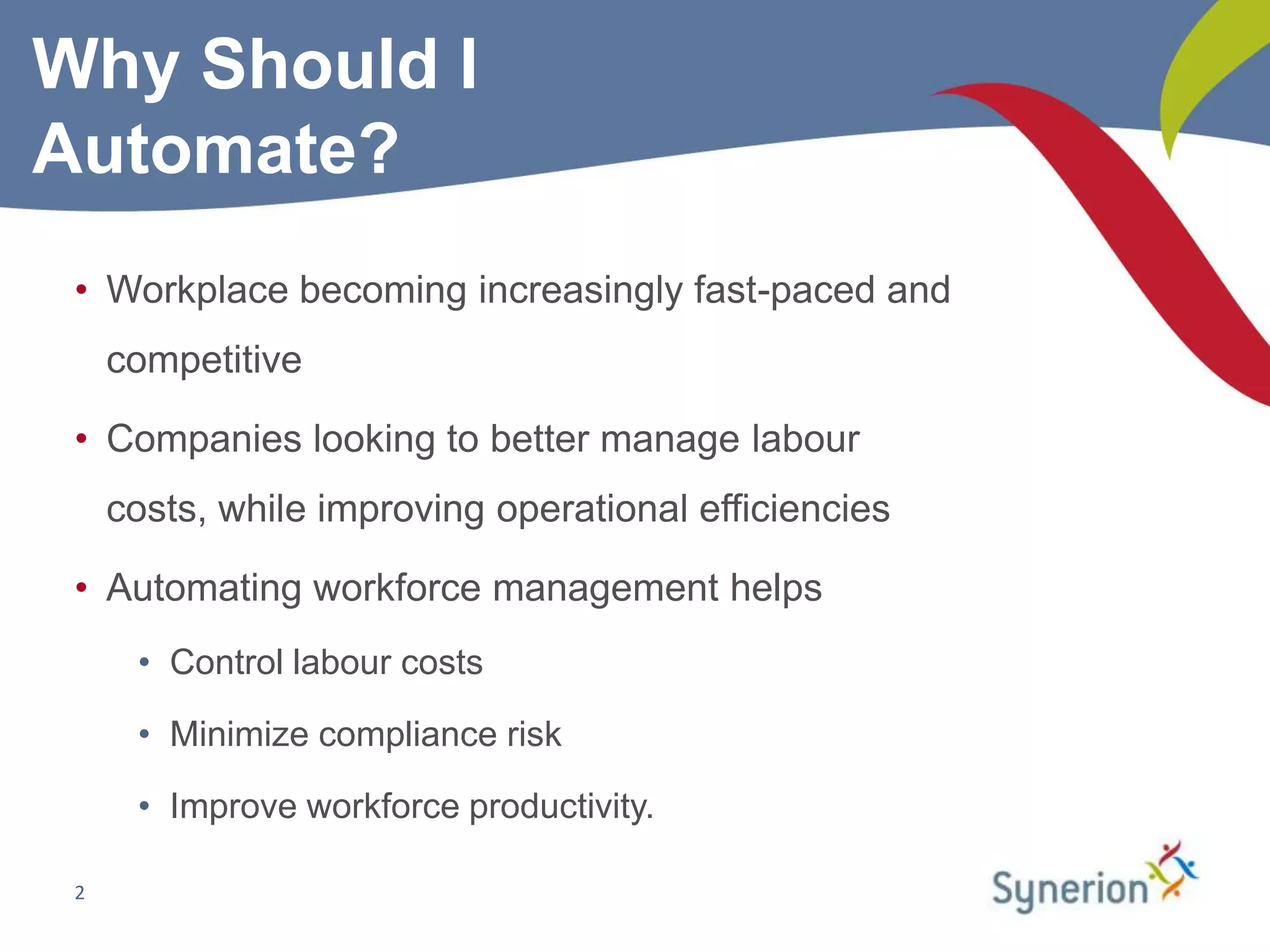 Why Automate? | PPT