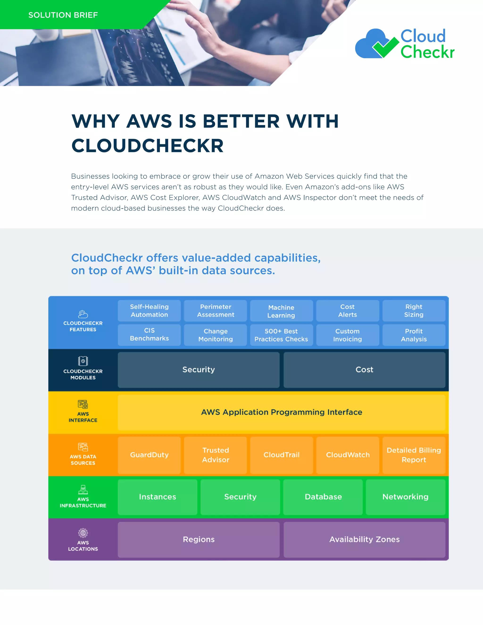 Why AWS Is Better With CloudCheckr | PDF | Cloud Computing | Internet