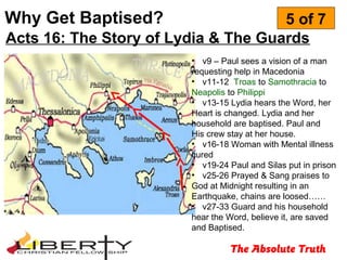 Why Get Baptised | PPT