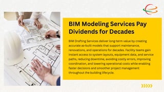 Why BIM Drafting Services Are Revolutionizing MEP Coordination | PDF