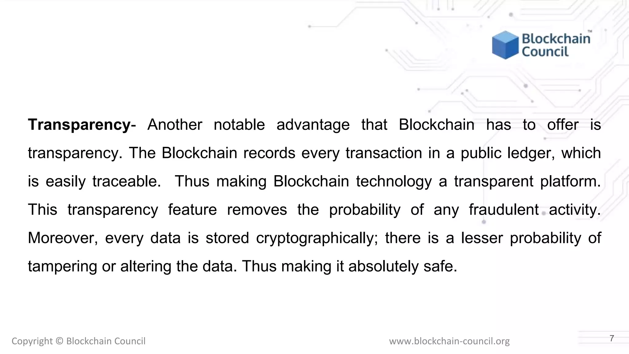 Why Blockchain Is A Trusted Approach | PPTX