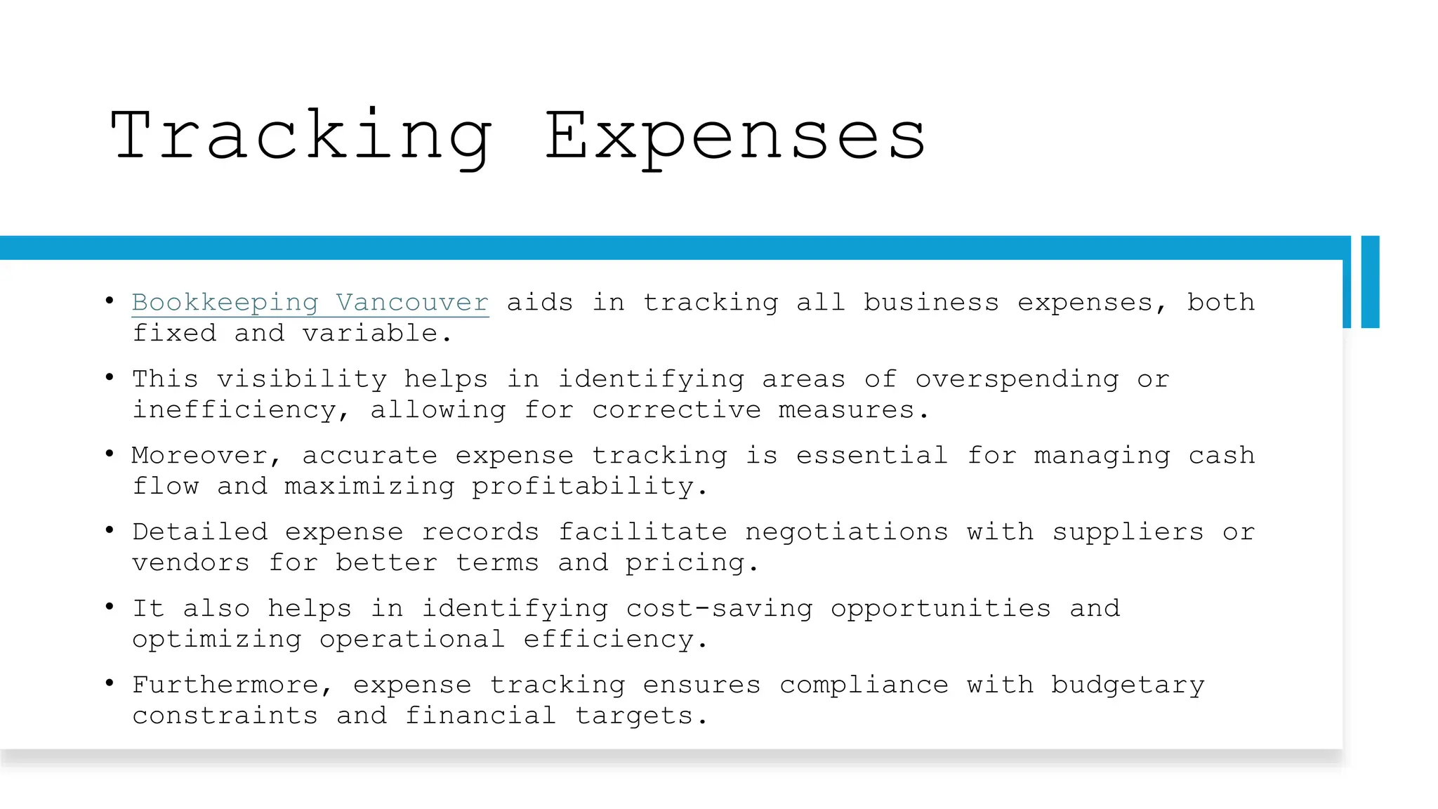 10 Reasons Why Bookkeeping is Important for your Business | PPTX