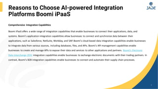 Why Boomi iPaaS is the Smart Choice for Your Integration Needs | PDF