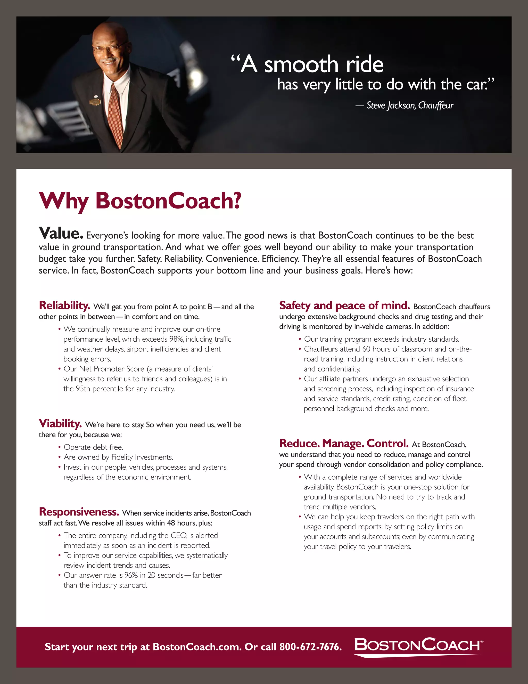 Why Boston Coach | PDF