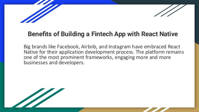 Why Build Fintech App With React Native In 2022 Pdf
