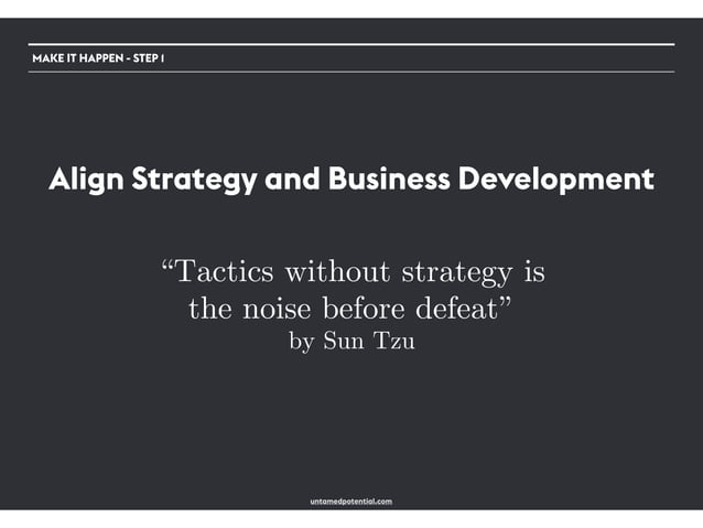 Why business development? Finally, a clear definition! | PPT