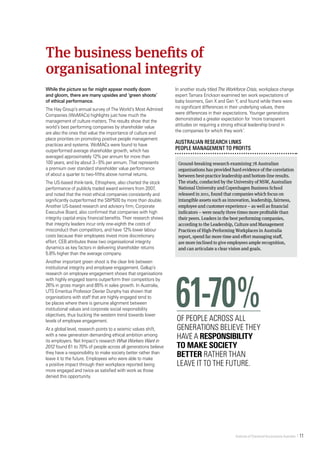 Why business ethics matter to your bottom line | PDF