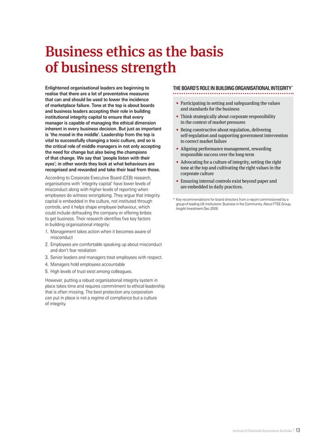 Why business ethics matter to your bottom line | PDF